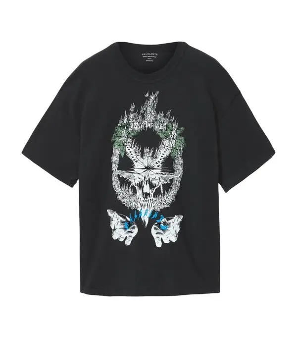 ALLSAINTS Organic Cotton Palm Ripper T-shirt