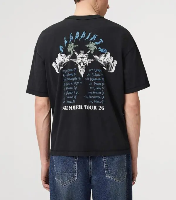 ALLSAINTS Organic Cotton Palm Ripper T-shirt