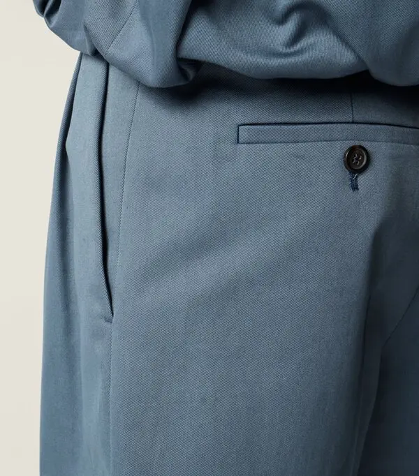 Miu Miu Chino Layered Bermuda Shorts