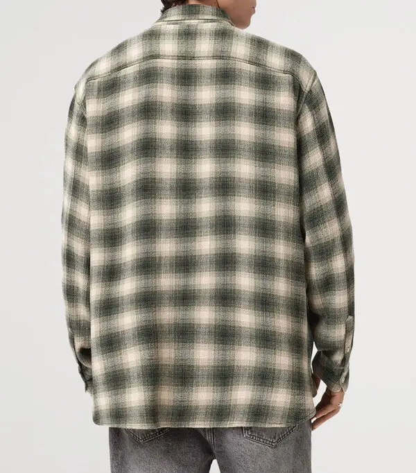 ALLSAINTS Check Lumley Shirt - Green