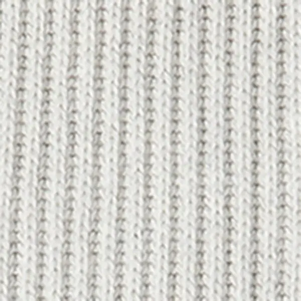 Brunello Cucinelli Cashmere Ribbed Monili-detail Scarf - White