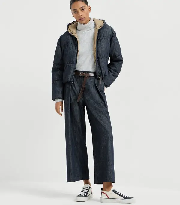Brunello Cucinelli Cashmere Rollneck Sweater - Grey