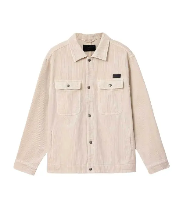 ALLSAINTS Corduroy Castleford Overshirt - White