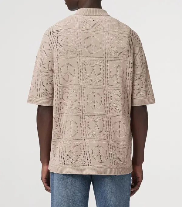 ALLSAINTS Organic Cotton Knitted Shirt