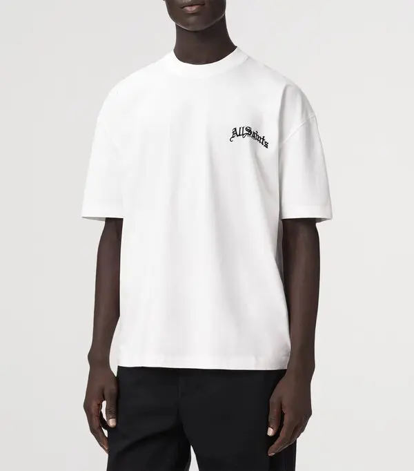 ALLSAINTS Organic Cotton Descent T-shirt - White