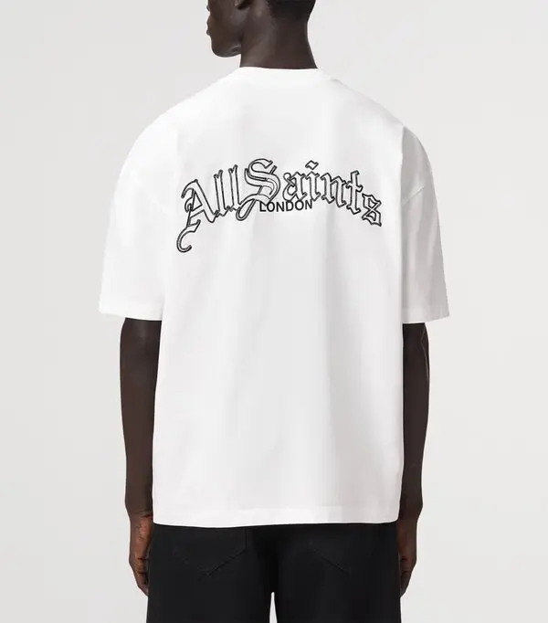 ALLSAINTS Organic Cotton Descent T-shirt - White