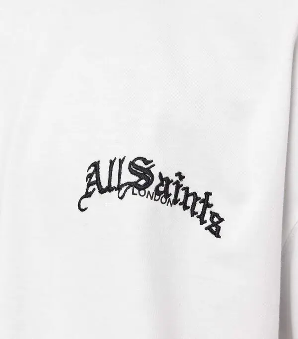 ALLSAINTS Organic Cotton Descent T-shirt - White