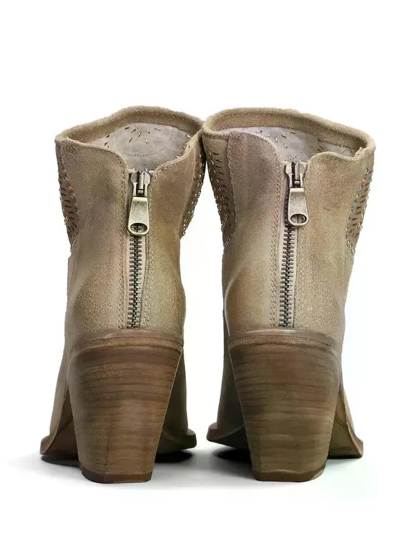 METISSE Suede Ankle Boots