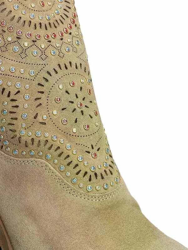 METISSE Suede Ankle Boots