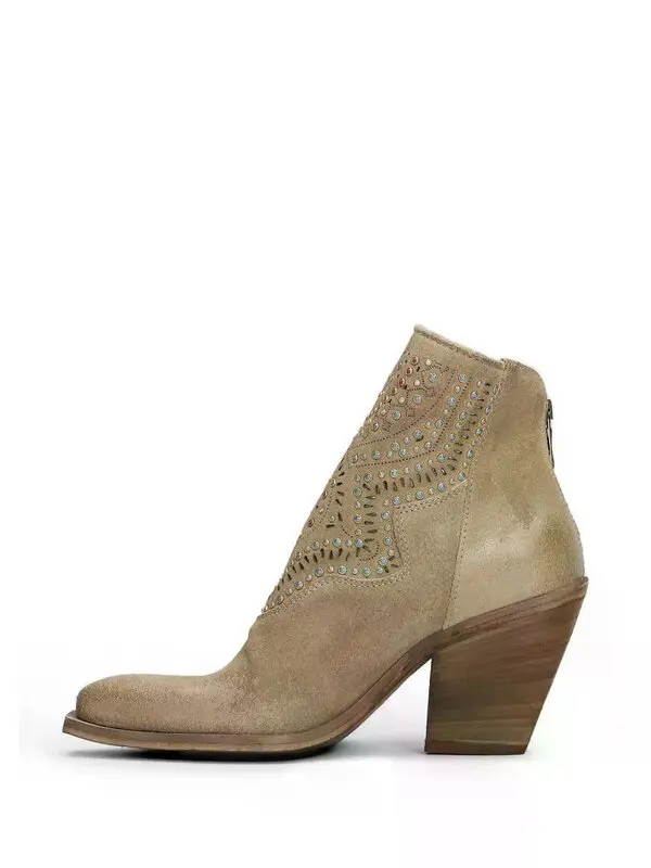 METISSE Suede Ankle Boots