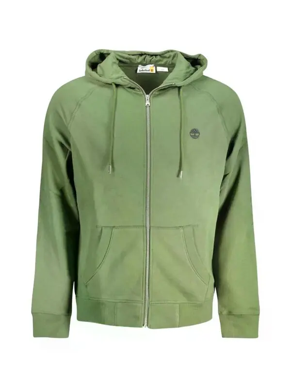 Timberland Cotton Zip-up Hoodie - Green