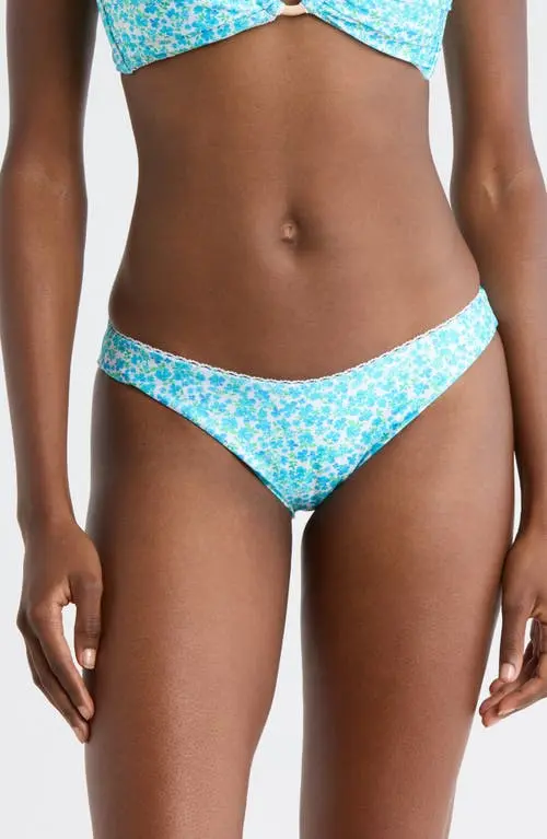 KULANI KINIS Decorative High-cut Bikini Bottom - Ocean Aura