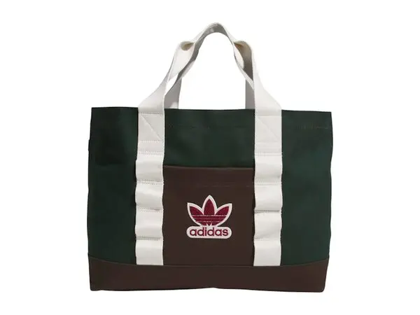 Adidas X Edison Chen Clot Tote Bag - Green Night/dark Brown