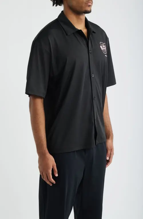 SANTO STUDIO Ryan Graphic Button-up Shirt