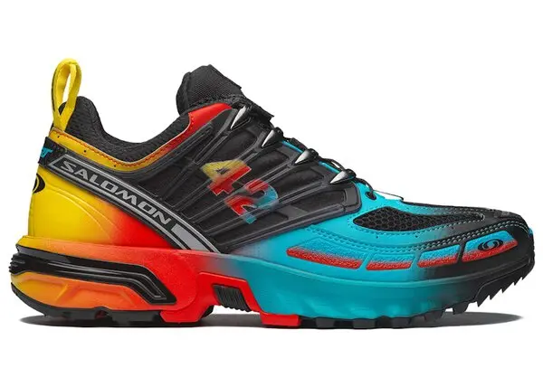 SALOMON Acs Pro L'art De L'automobilein Sneakers - Fiery Red/scuba Blue