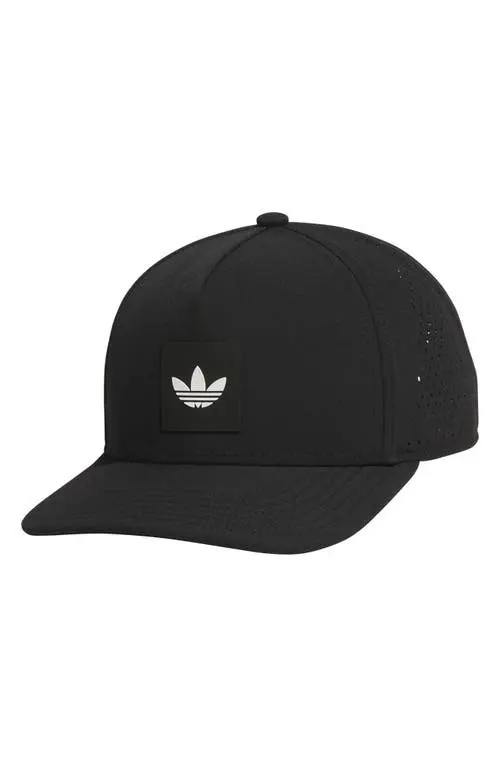 Adidas Trefoil Snapback Baseball Cap - Black/white