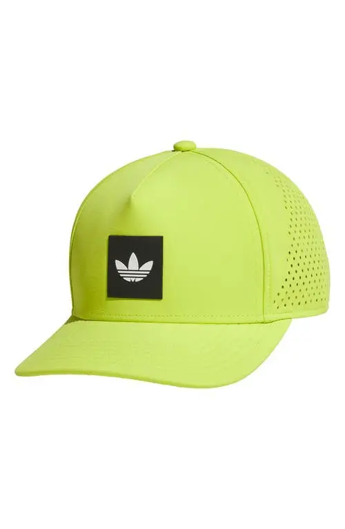 Adidas Trefoil Snapback Baseball Cap - Solar Yellow/black/white