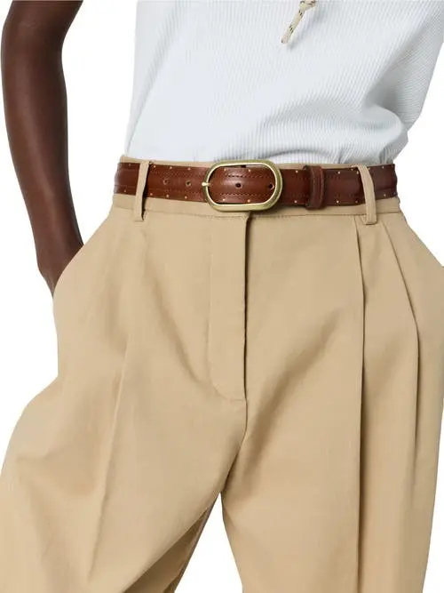 Gerard Darel Azra High-rise Pleated Trousers