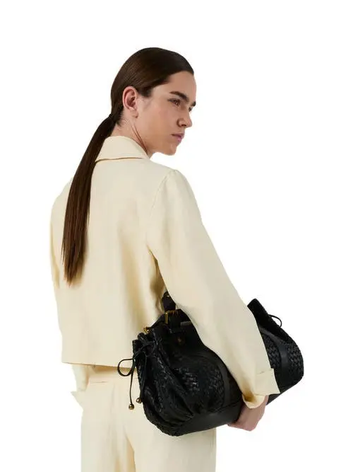 Gerard Darel Tilda Cropped Jacket - Yellow