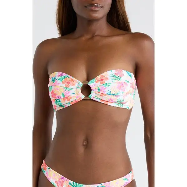 KULANI KINIS Strapless O-ring Bikini Top - Island Escape