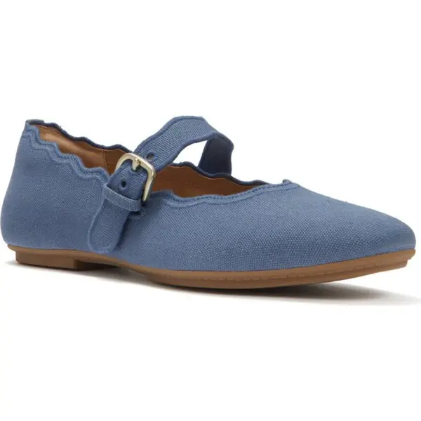Fitflop Delicato Wave Edge Mary Janes - Cosmic Blue
