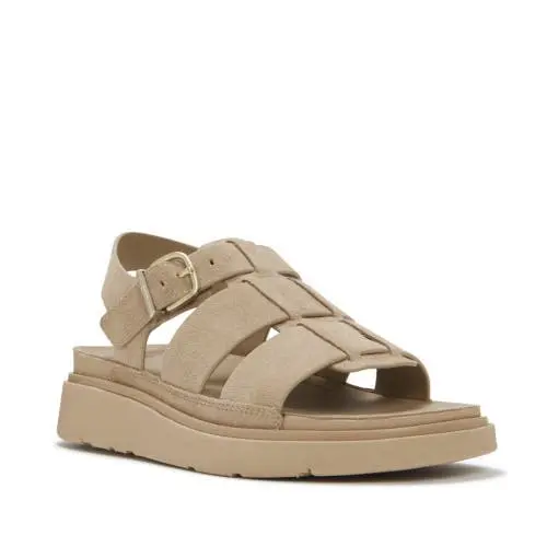Fitflop Gen Ff Suede Fisherman Sandals - Cappuccino