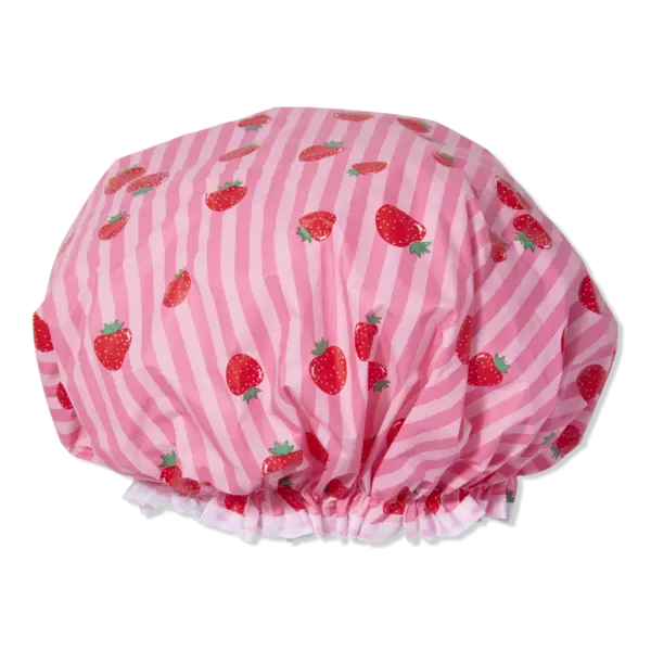 ULTA BEAUTY COLLECTION Shower Cap Strawberry Stripes - One-color