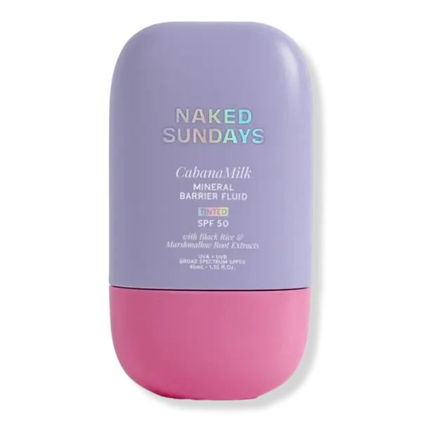 NAKED SUNDAYS Cabanamilk Mineral Barrier Fluid Spf 50 - One-color