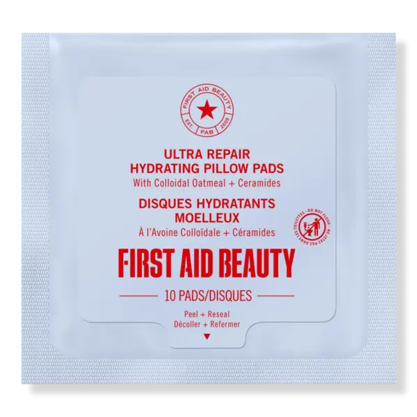 FIRST AID BEAUTY Ultra Repair Hydrating Pillow Pads With Colloidal Oatmeal + Ceramides - One-color