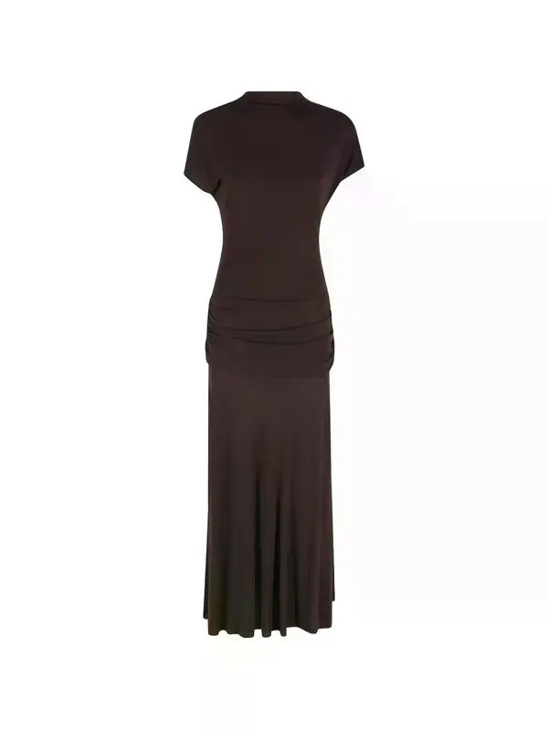 SEMICOUTURE Ruched-waist Dress