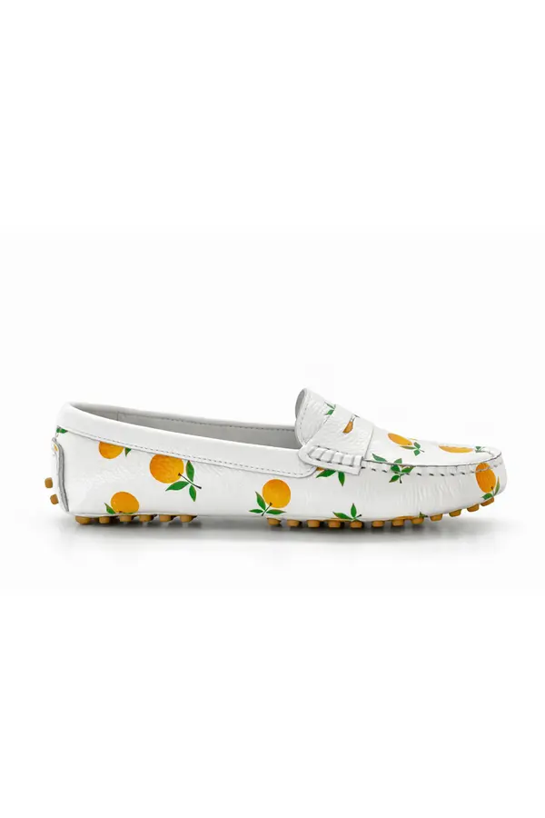 MENINA STEP Oporto White - Orange