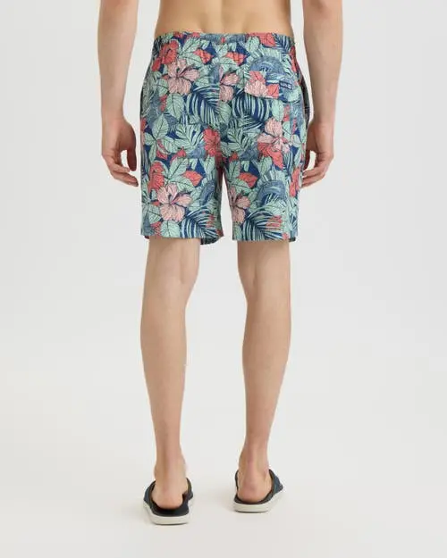 SALT LIFE Sailfish Blossom Printed Boardshorts