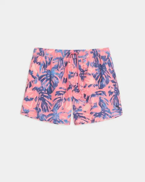 SALT LIFE Palm Breeze Aquatrunks - Ocean Coral