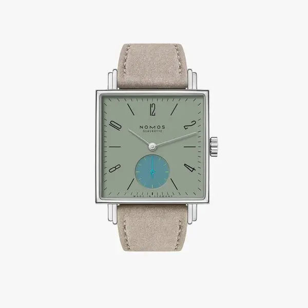 NOMOS GLASHUTTE Tetra Salvia Green Dial Watch, 29.5mm,|439 - Stainless Steel