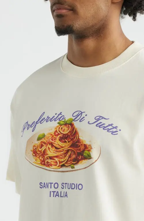 SANTO STUDIO Preferito Di Tutto Graphic Cotton T-shirt