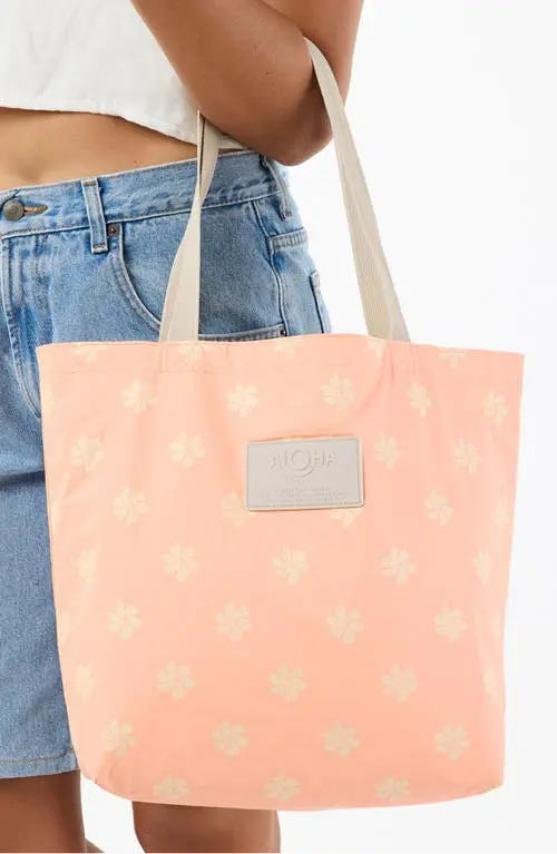 ALOHA COLLECTION Casa Gardenia Reversible Water Resistant Tote