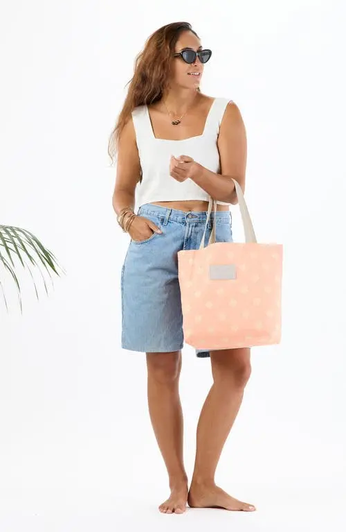 ALOHA COLLECTION Casa Gardenia Reversible Water Resistant Tote
