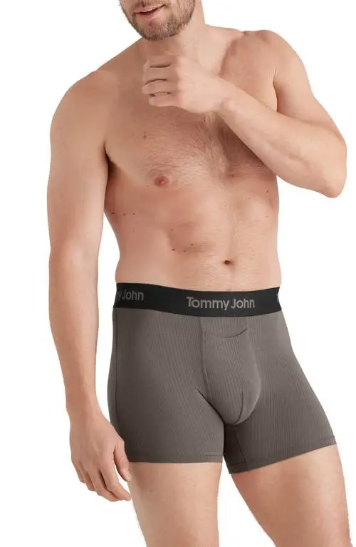 Tommy John Second Skin Luxe Rib 4-inch Boxer Briefs - Falcon