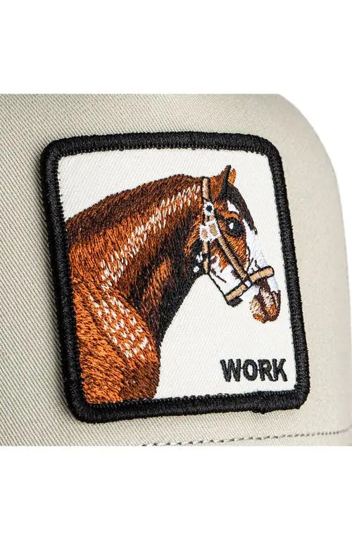 GOORIN BROS Work Horse Embroidered Trucker Hat - Scout