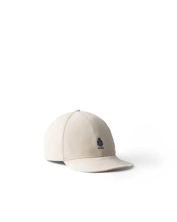 Prada Gabardine Baseball Cap - Neutral