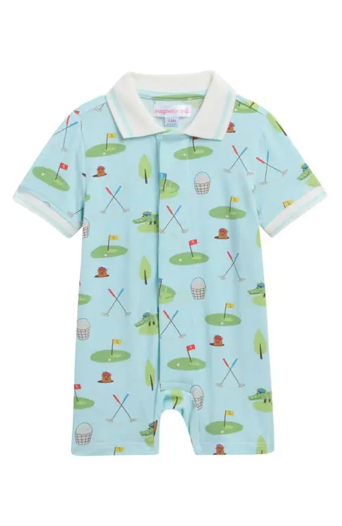 MAGNETIC ME Magnetic Polo Romper - Gophr