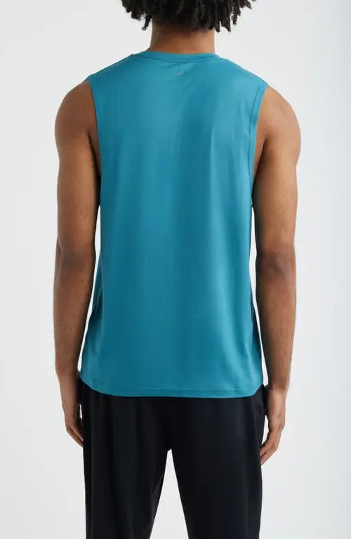 SANTO STUDIO Ryan Sheckler Edition Tempo Enjoy Graphic Tech Tank - Blue