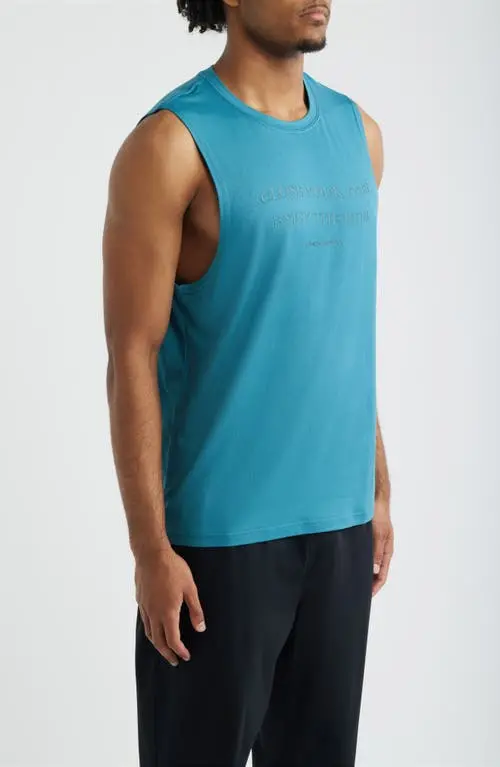 SANTO STUDIO Ryan Sheckler Edition Tempo Enjoy Graphic Tech Tank - Blue
