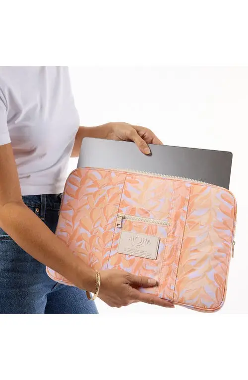 ALOHA COLLECTION Lei Stand Nylon Laptop Case