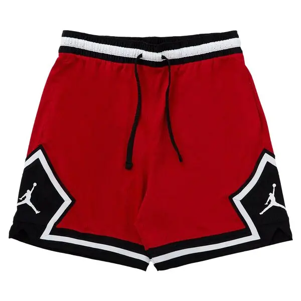 JORDAN Dri-fit Sport Diamond Gym Shorts Black - Red