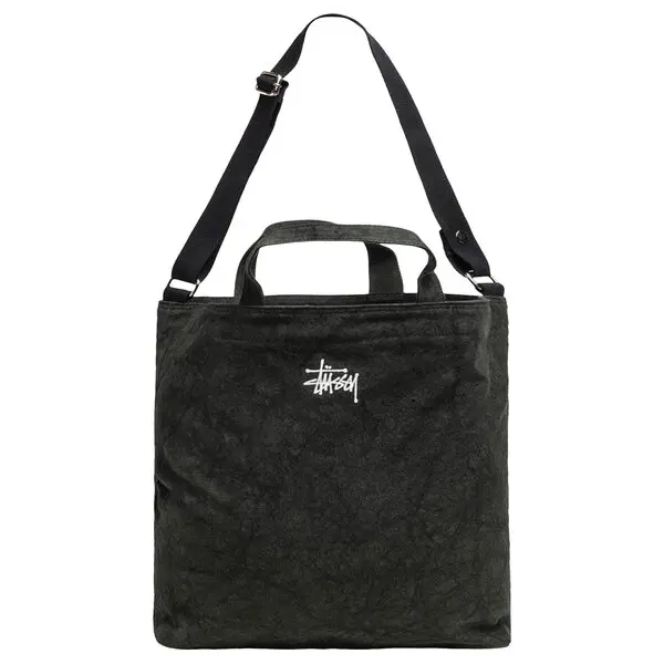 StÜssy Needle Punch Crossbody Bag - Black