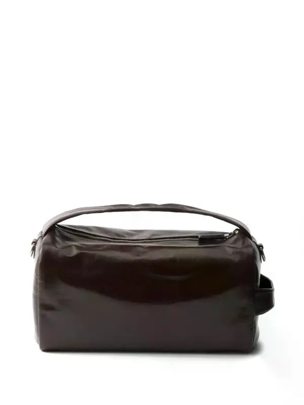Prada Leather Shoulder Bag - Brown