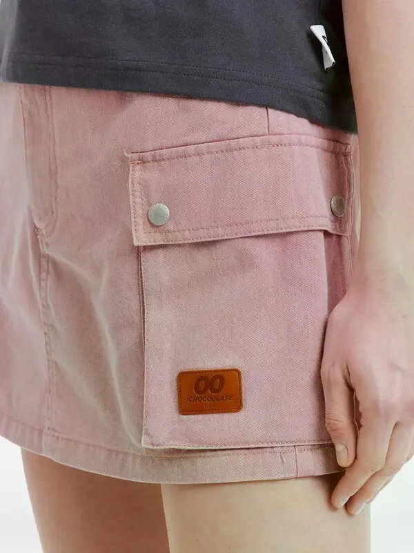 CHOCOOLATE Pocket Mini Shorts - Pink