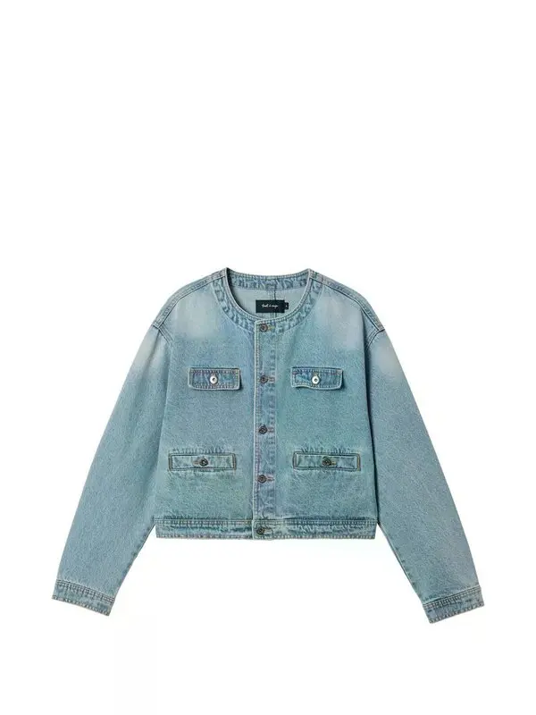TOUT A COUP Chest-pocket Denim Jacket