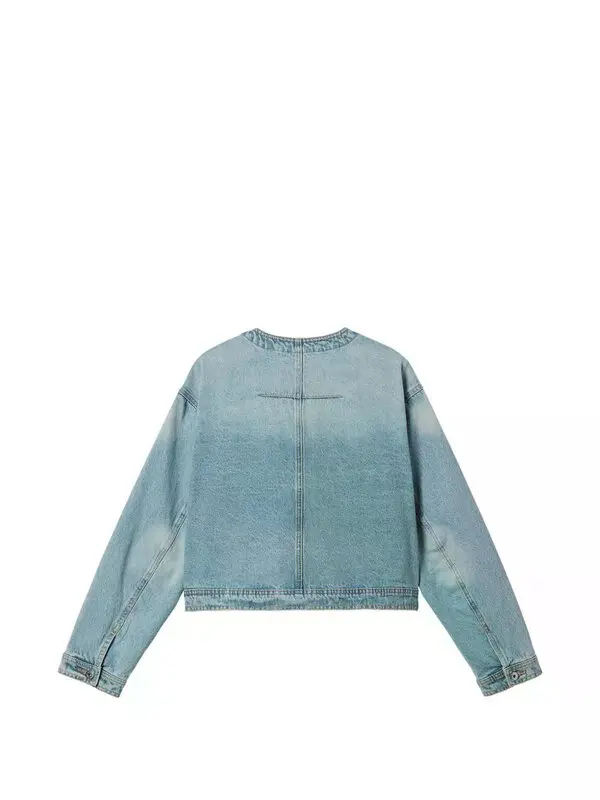 TOUT A COUP Chest-pocket Denim Jacket